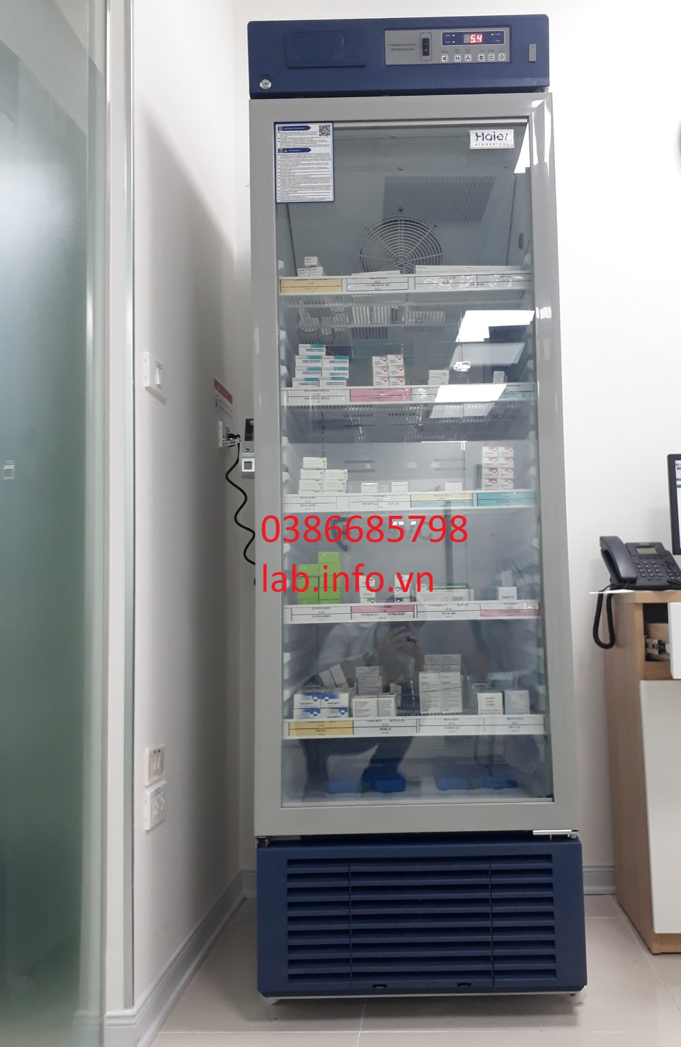 HYC-390 Tủ lạnh bảo quản thuốc 390 lít Haier biomedical
