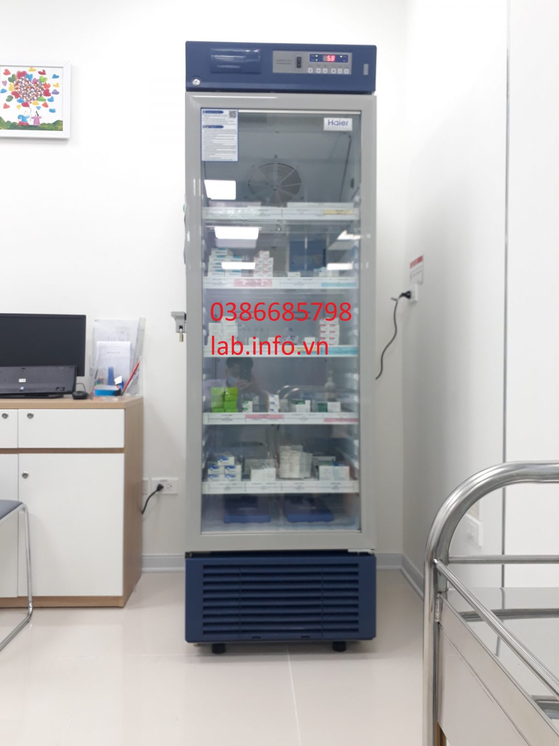 HYC-390 Tủ lạnh bảo quản thuốc 390 lít Haier biomedical